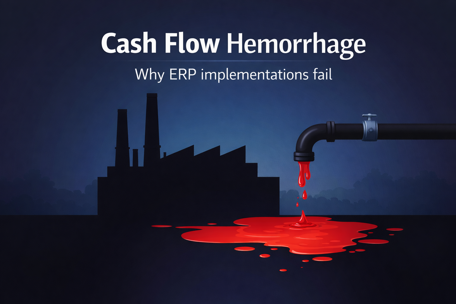 Cash Flow Hemorrhage: Why ERP Implementation for Manufacturers Fails ...